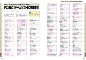 PC-8801パーフェクトカタログ – 株式会社ジーウォーク